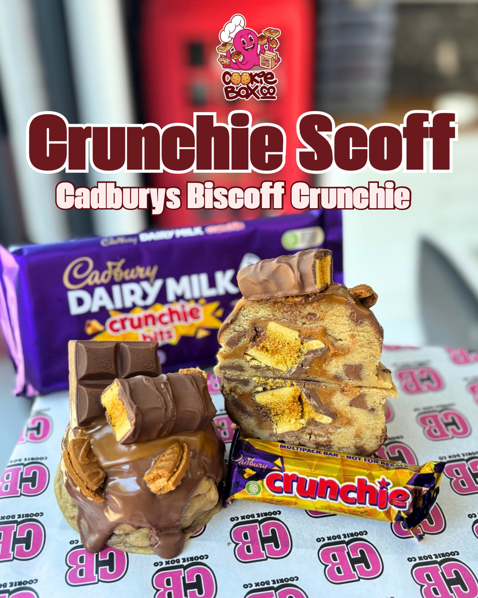 Crunchie Scoff Cookies – Cookie Box Co