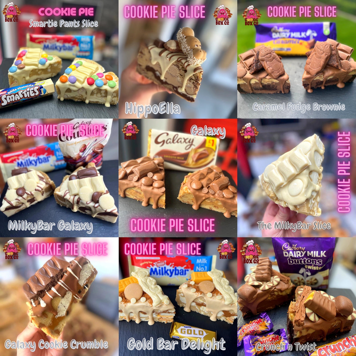 Cookie Pie Slices – Cookie Box Co