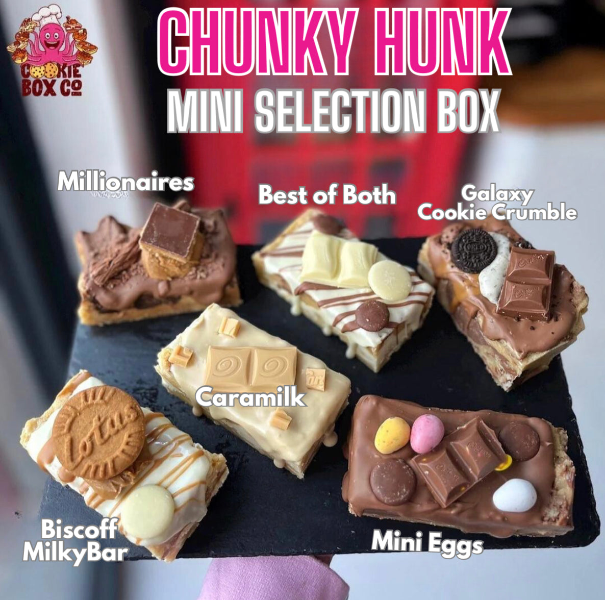 Chunky Hunk Selection Box x 6 – Cookie Box Co