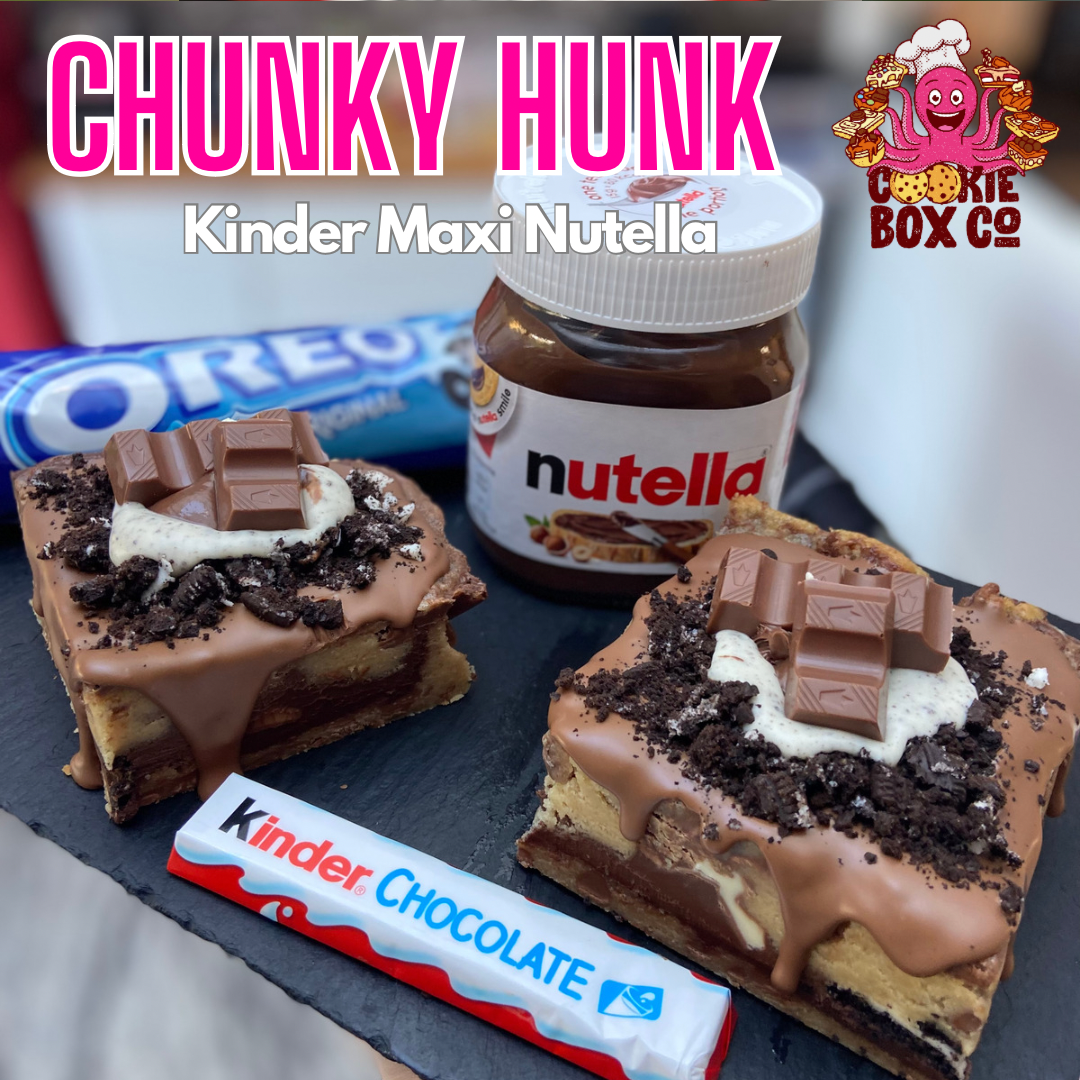 Nutella Oreo Kinder Chunky Hunk – Cookie Box Co