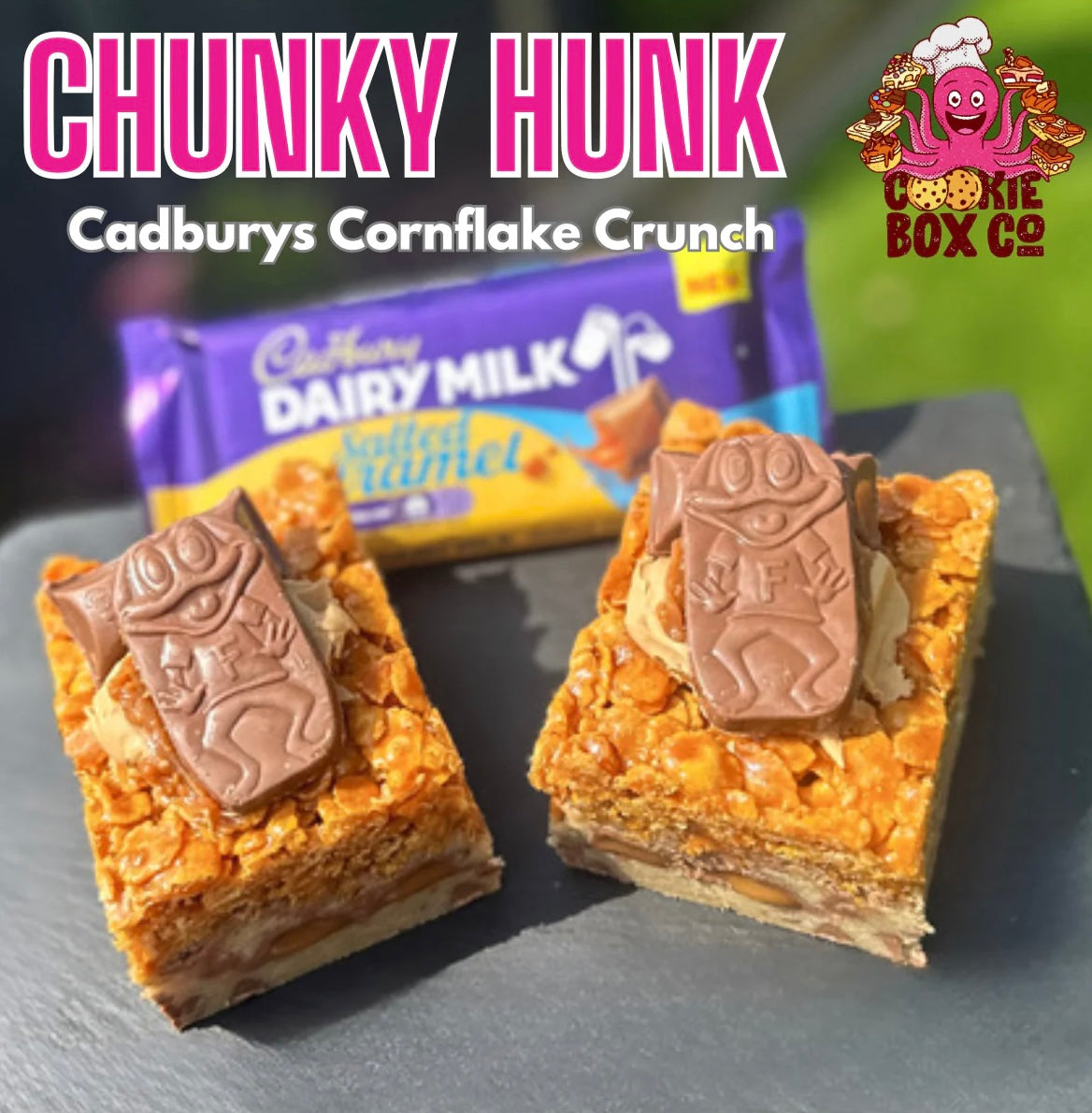 Cadburys Caramel Cornflake Crunch – Cookie Box Co