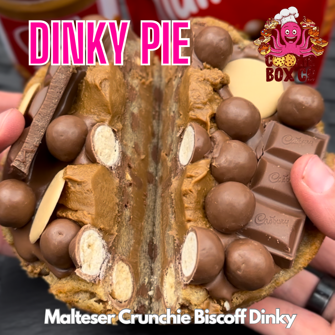 Malteser Crunchie Biscoff Dinky Pie – Cookie Box Co