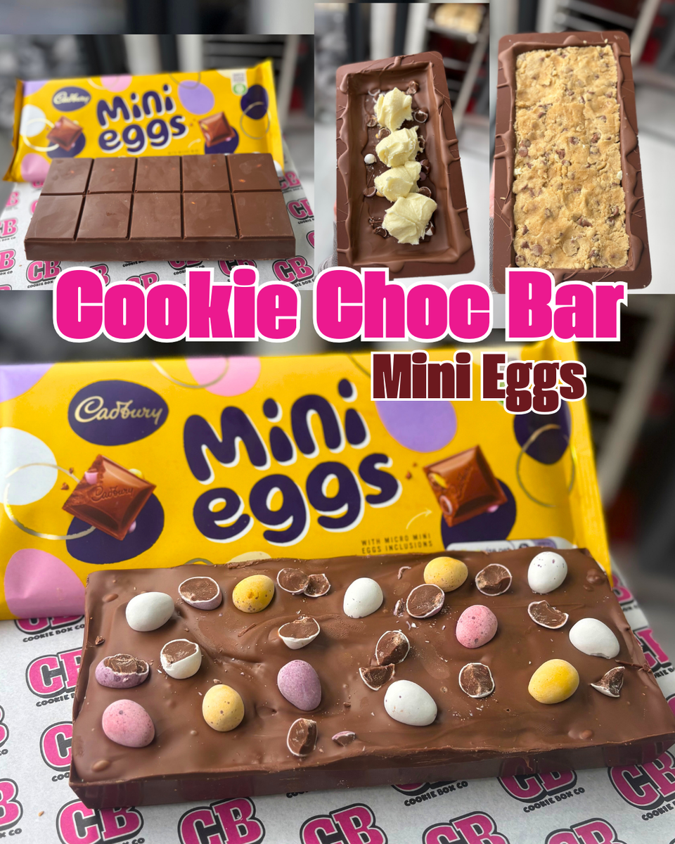 Mini Eggs Chocolate Bar 700g – Cookie Box Co