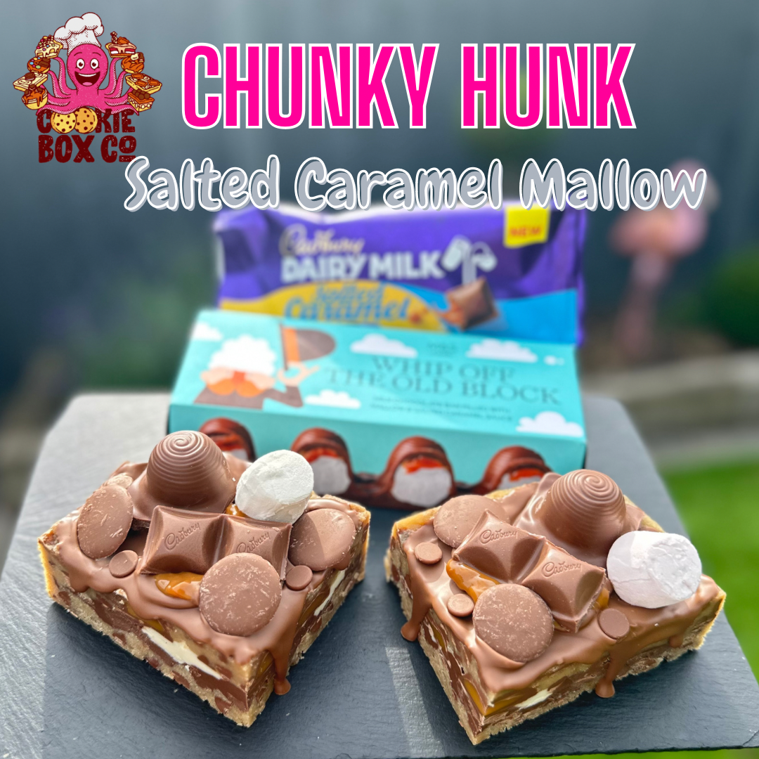 Salted Caramel Mallow Chunky Hunk x2 – Cookie Box Co