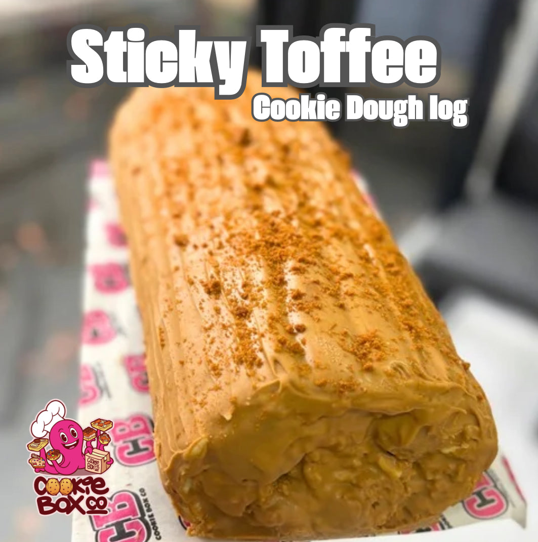 Sticky Toffee Log – Cookie Box Co