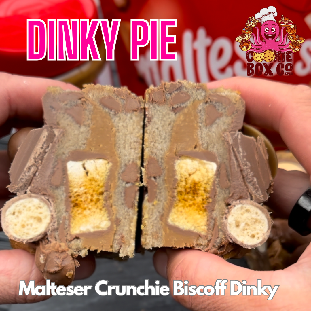 Malteser Crunchie Biscoff Dinky Pie – Cookie Box Co