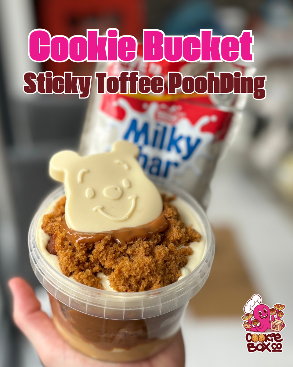 Sticky Toffee Cookie Bucket – Cookie Box Co