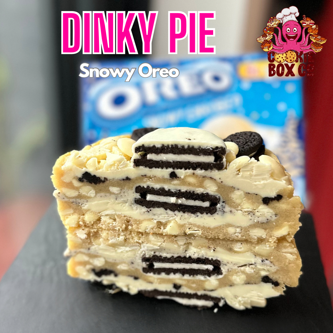 Snowy Oreo Dinky Pie – Cookie Box Co