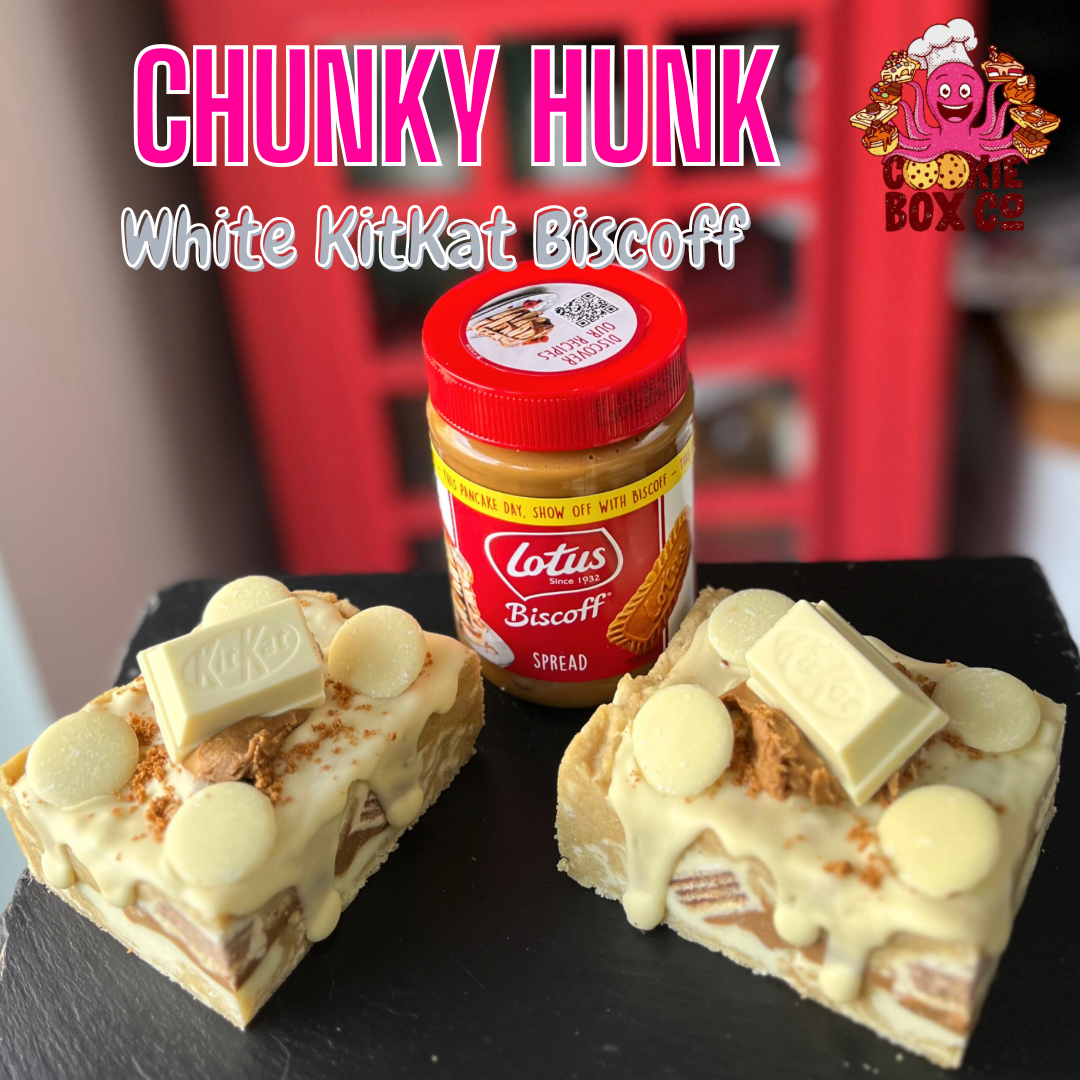 Kitkat White Biscoff Chunky Hunk – Cookie Box Co
