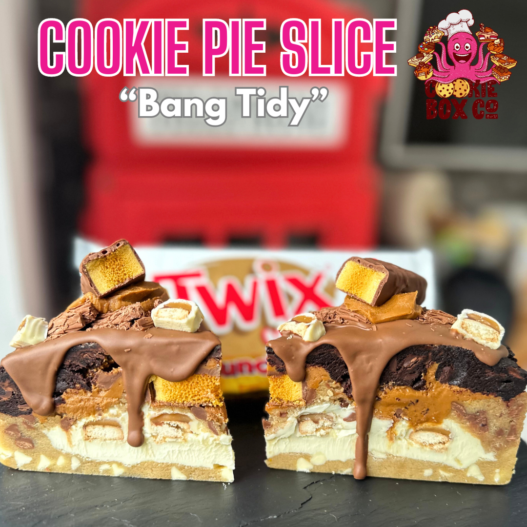 Bang Tidy Triple Layer Cookie Pie Slice – Cookie Box Co