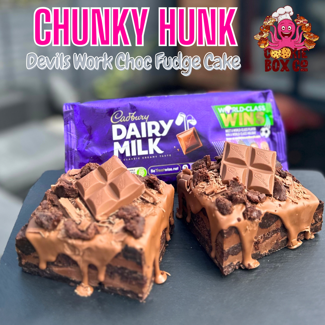 Devils Work Choc Fudge Cake Chunk – Cookie Box Co