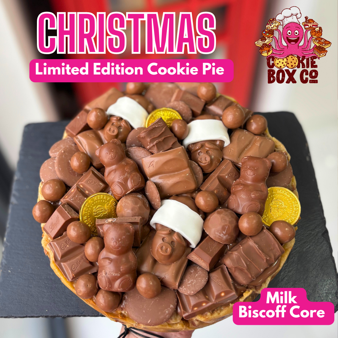 Milk Chocolate Biscoff Pie – Cookie Box Co