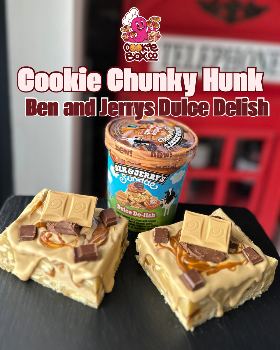 Ben and Jerrys Dulche Delish – Cookie Box Co