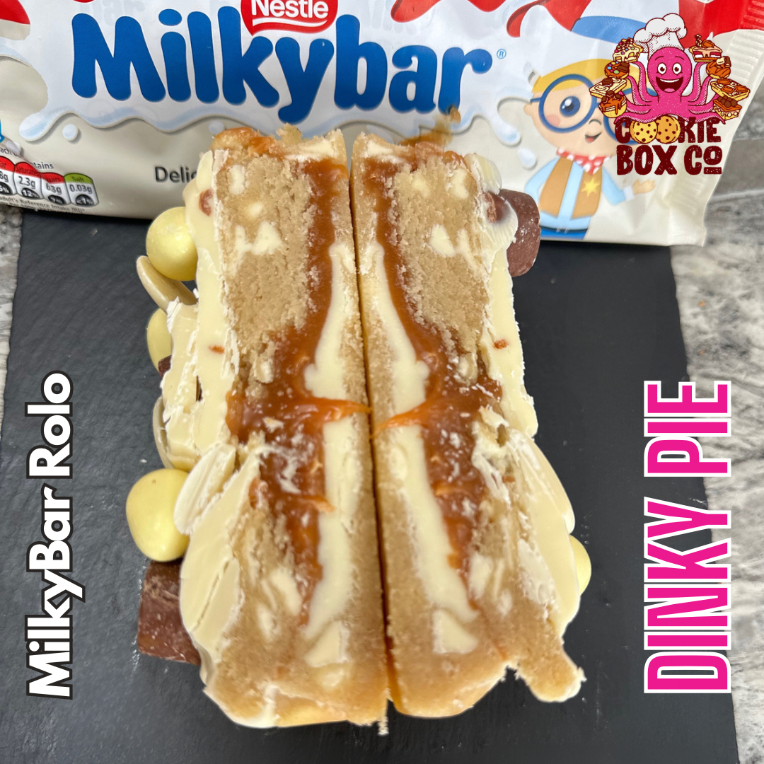 MilkyBar Rolo Dinky Pie – Cookie Box Co