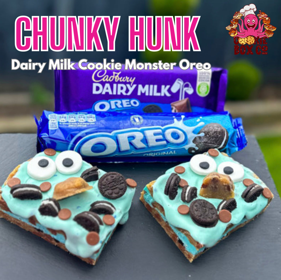Dairy Milk Oreo Cookie Monster Chunky Hunk – Cookie Box Co