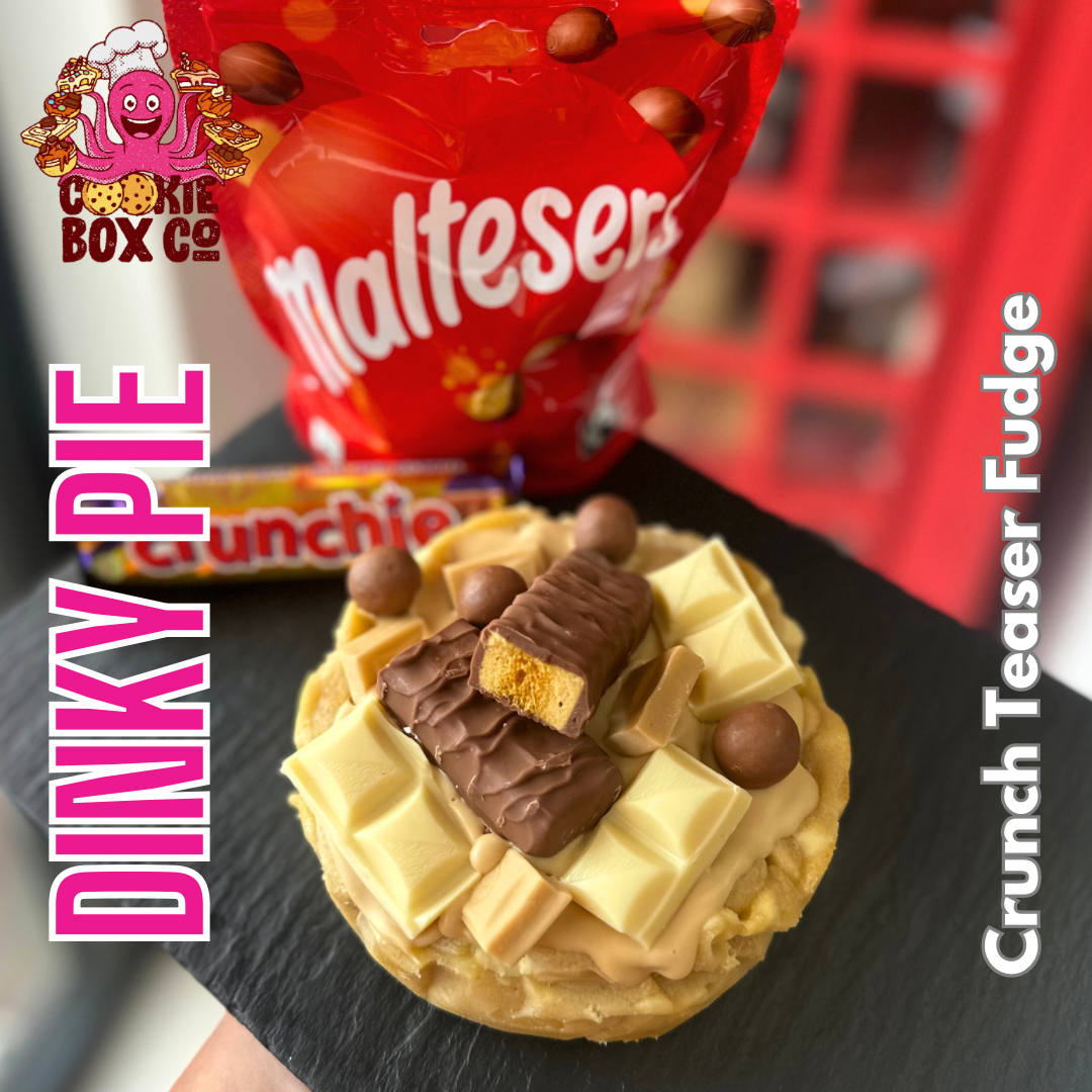 Crunch Fudge Teaser Dinky Pie – Cookie Box Co