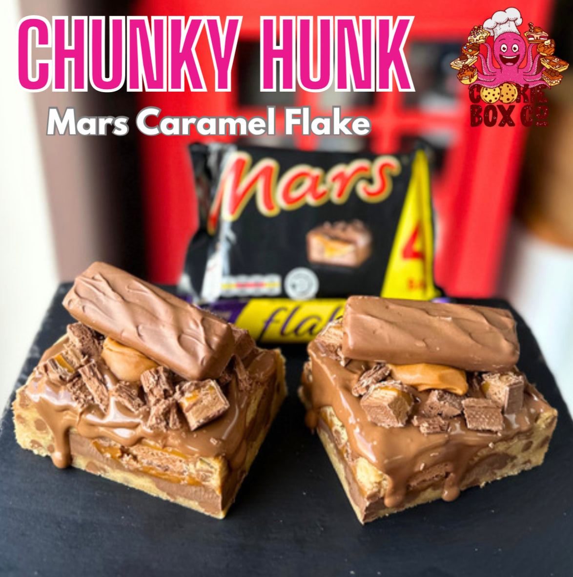 Mars Caramel Flake – Cookie Box Co
