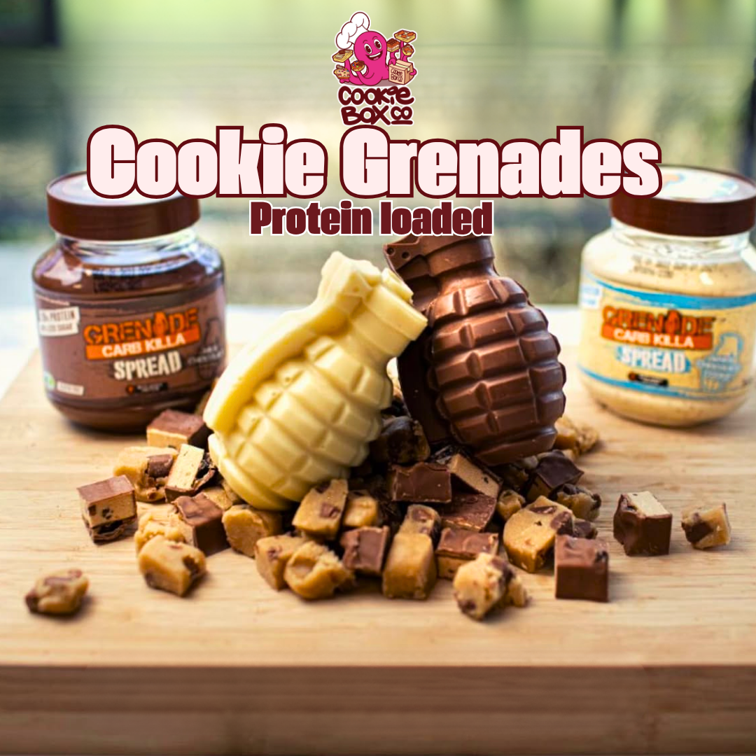 Protein Cookie Dough Grenade – Cookie Box Co