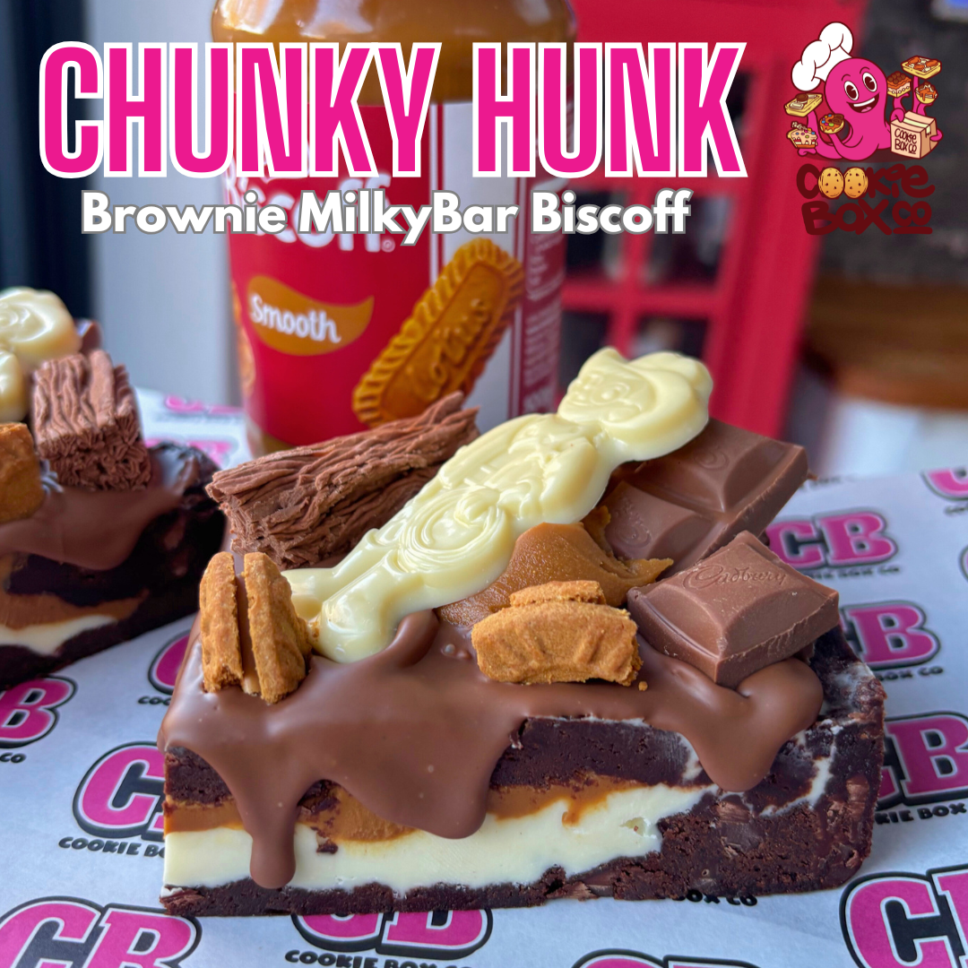 Brownie MilkyBar Biscoff – Cookie Box Co