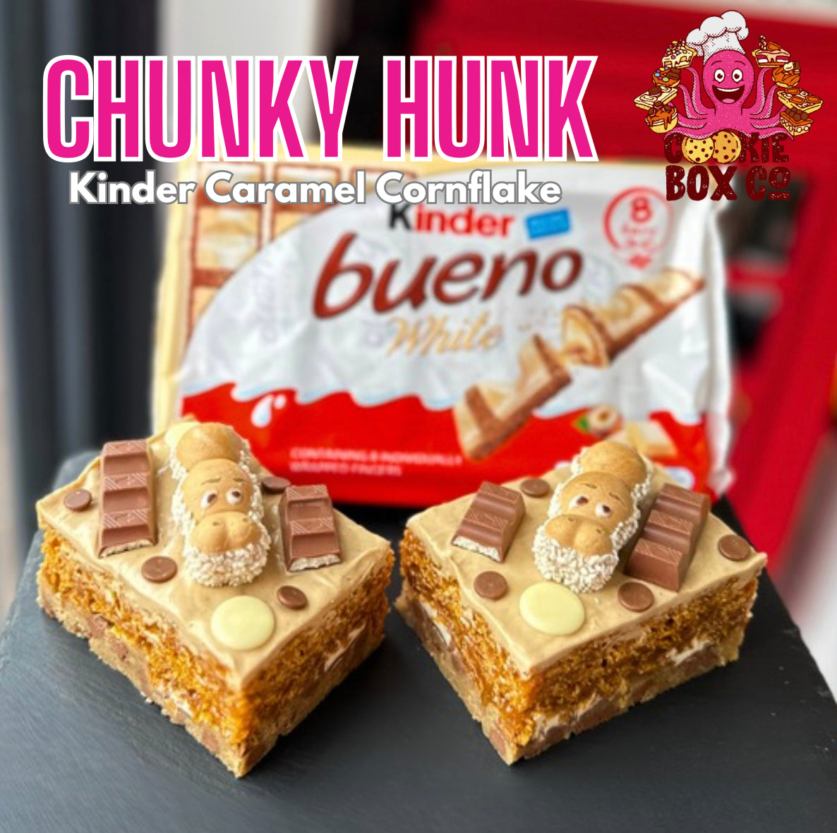Kinder Bueno Caramel Crunch – Cookie Box Co