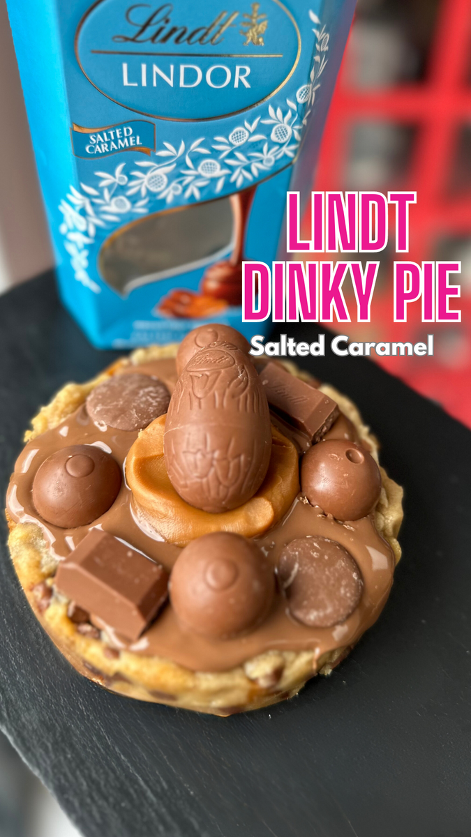 Lindt Salted Caramel Dinky Pie – Cookie Box Co
