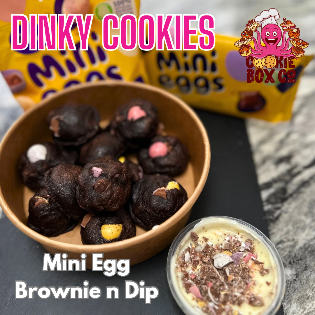 Mini Eggs Dinky Cookies and Dip – Cookie Box Co