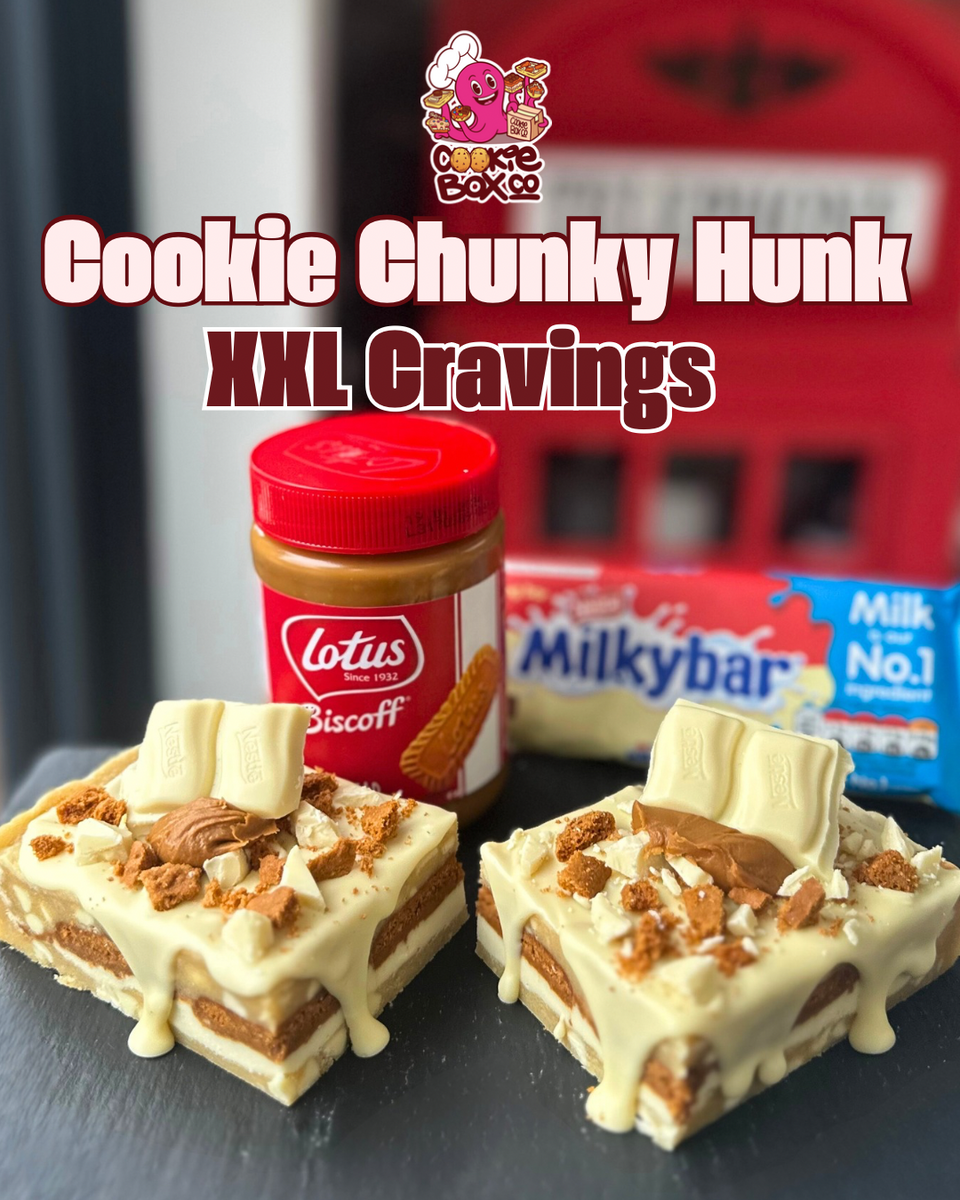 Cravings MilkyBar Biscoff – Cookie Box Co