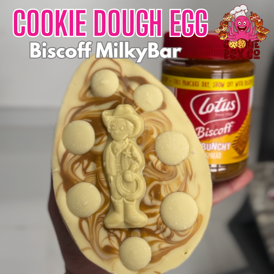 Cookie Box Biscoff MilkyBar Egg – Cookie Box Co