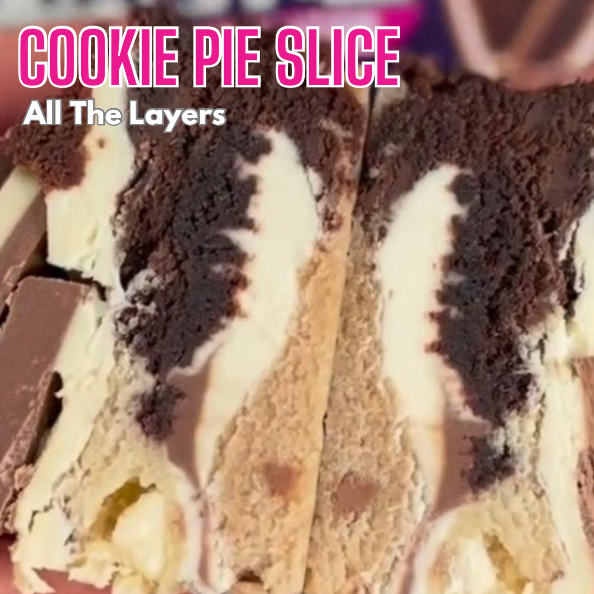 Triple Choc Brownie Dinky Pie – Cookie Box Co