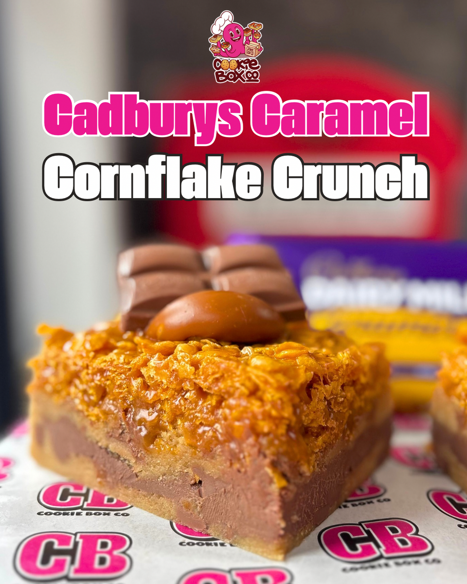 Cadburys Caramel Cornflake Crunch – Cookie Box Co