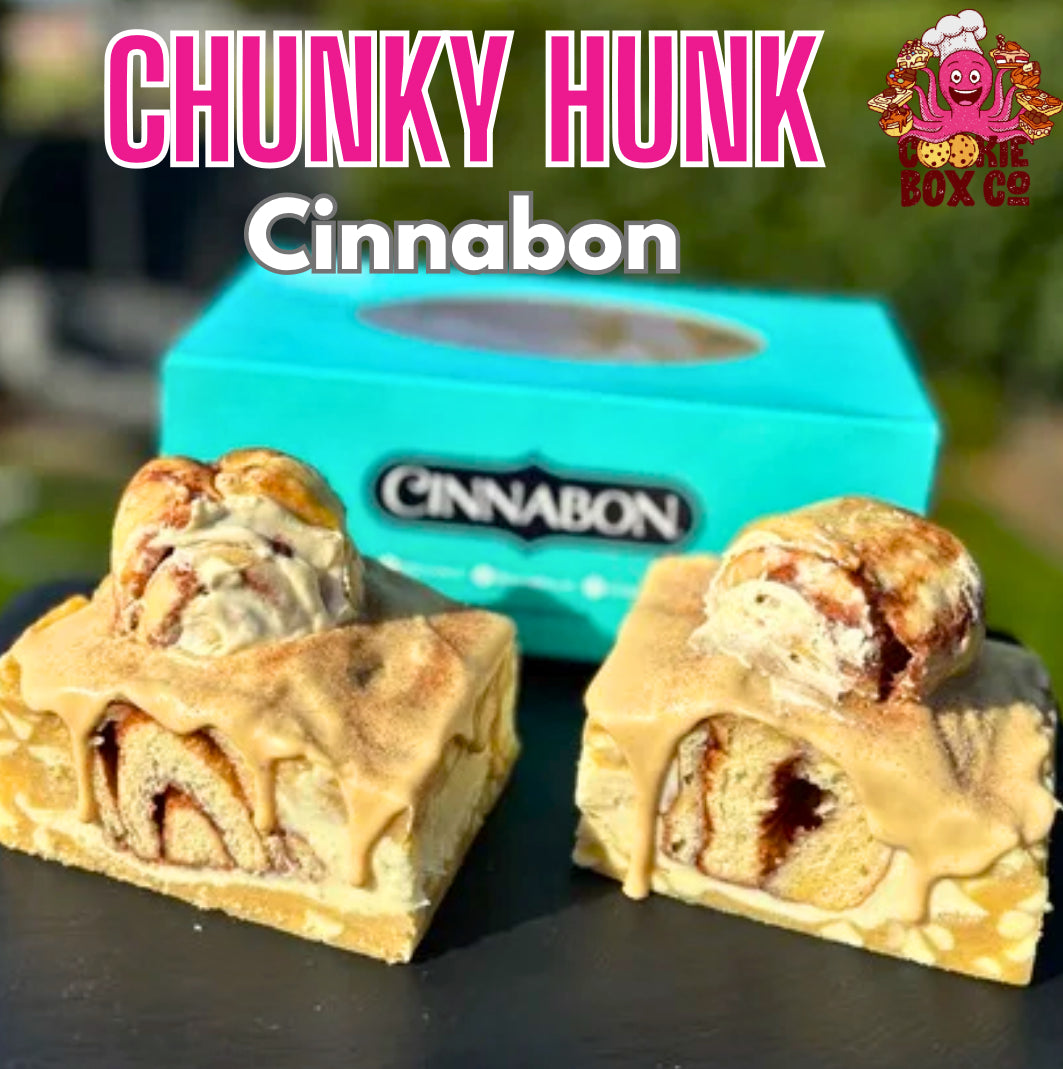 Cinnabon OG or Biscoff ChunkyHunk – Cookie Box Co
