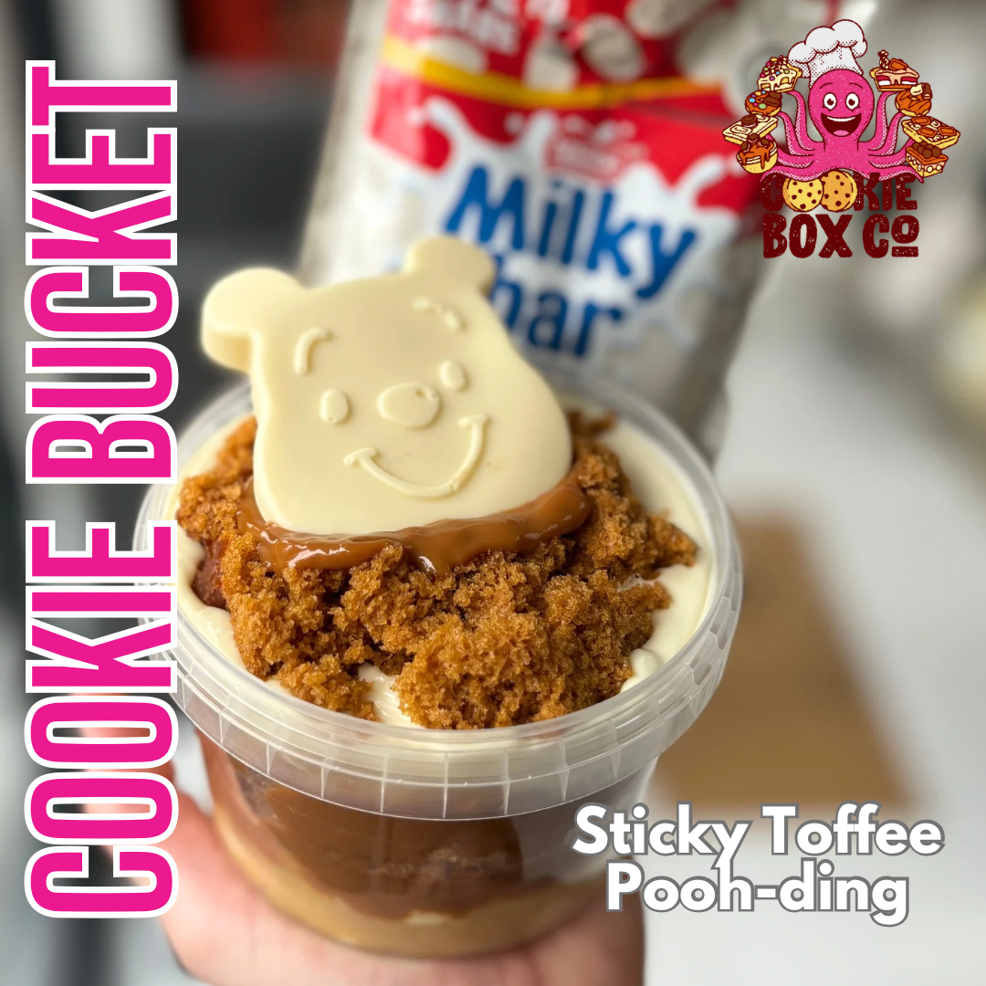 Sticky Toffee Cookie Bucket – Cookie Box Co
