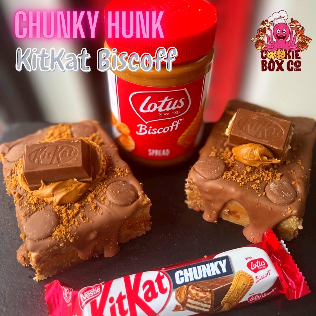 KitKat Biscoff Chunky Hunk – Cookie Box Co