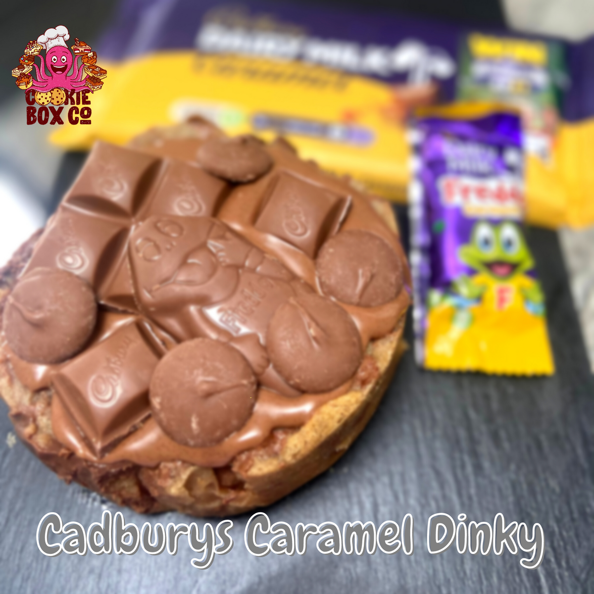 Cadburys Caramel Dinky Pie – Cookie Box Co