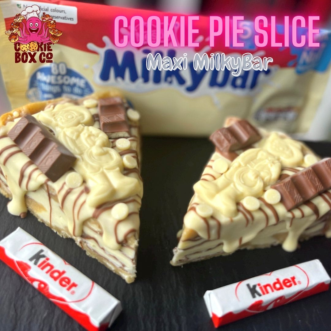Maxi MilkyBar Slice – Cookie Box Co