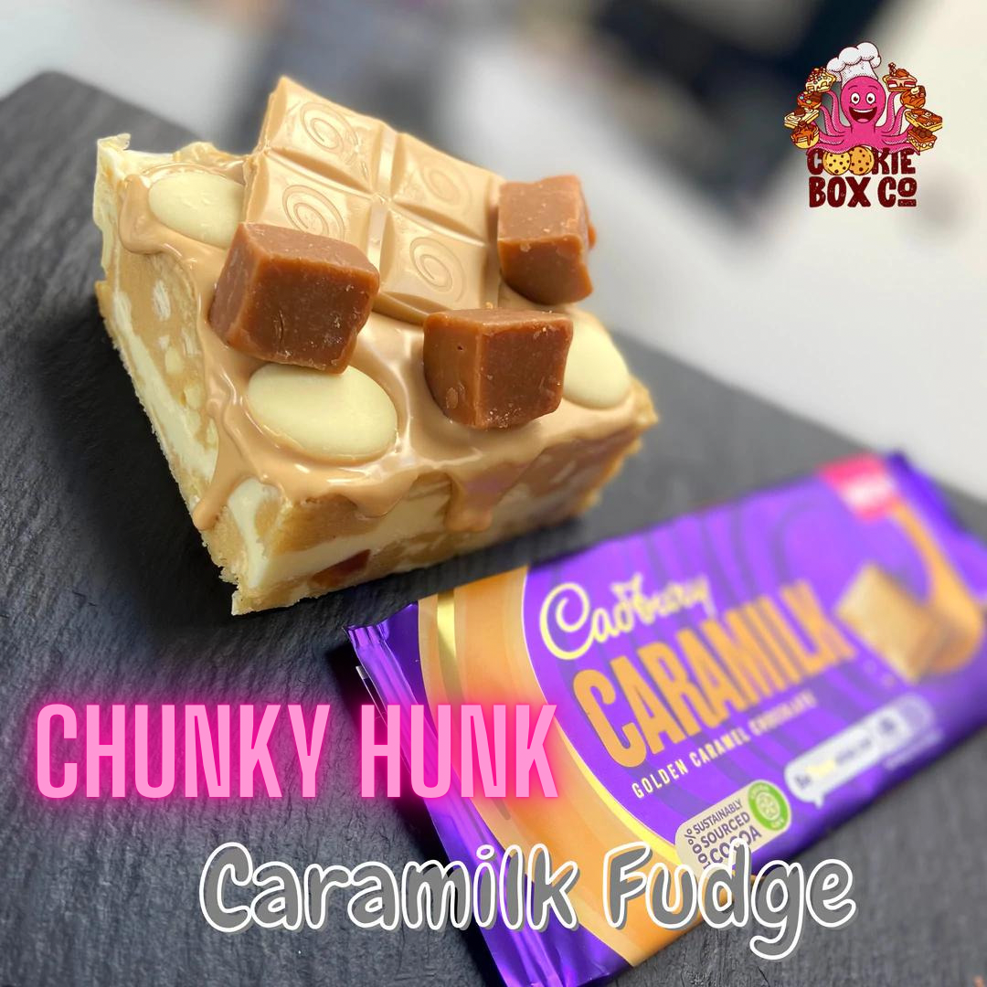 Caramilk Fudge Chunky Hunk – Cookie Box Co