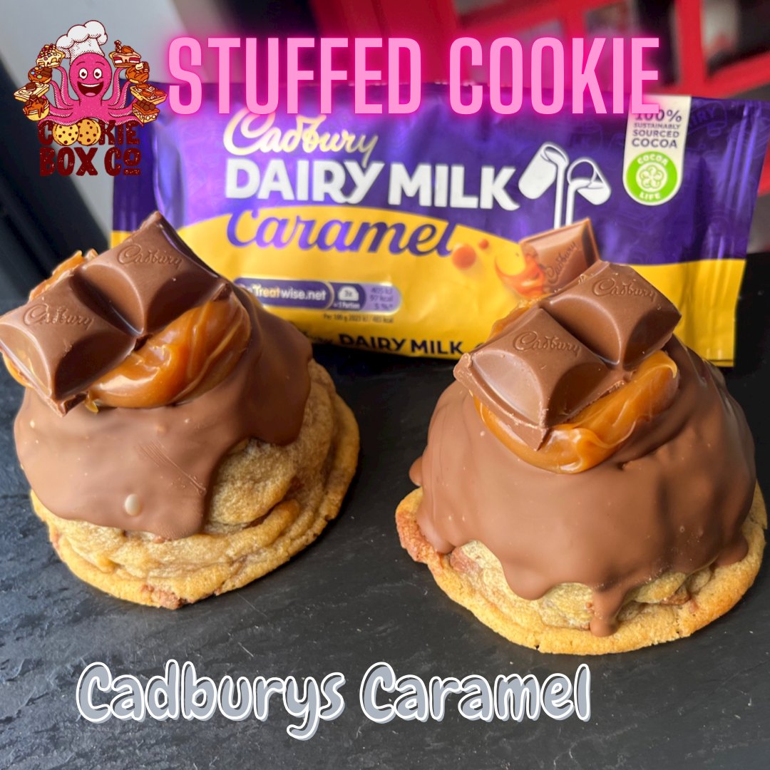 Cadburys Caramel Cookie – Cookie Box Co