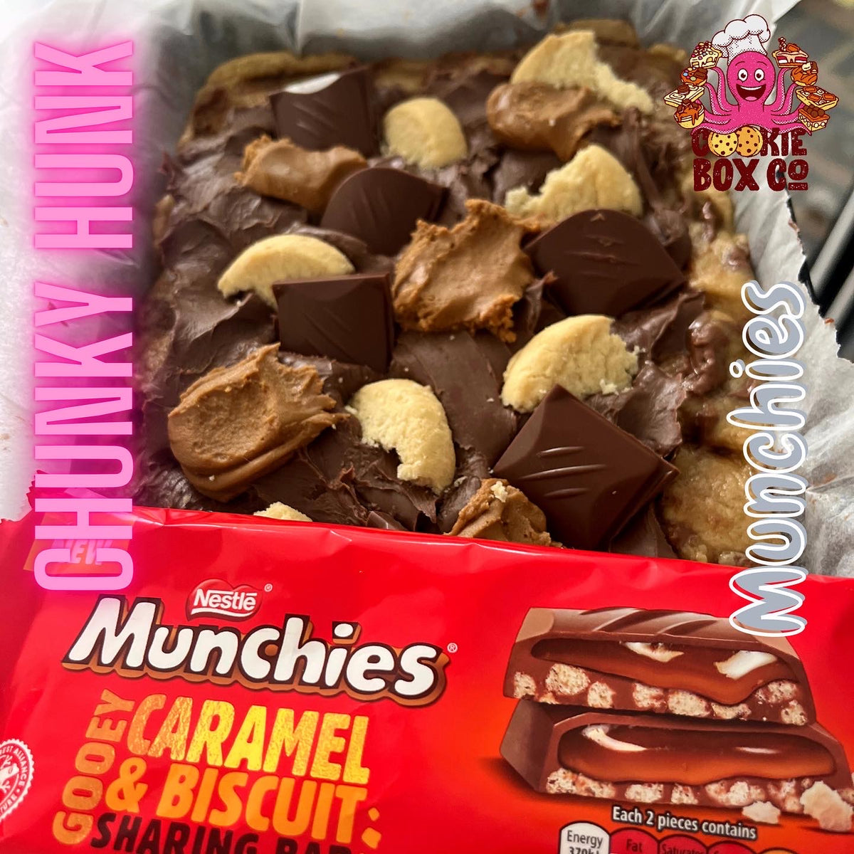Munchies Bar Big Munch Chunky Hunk – Cookie Box Co