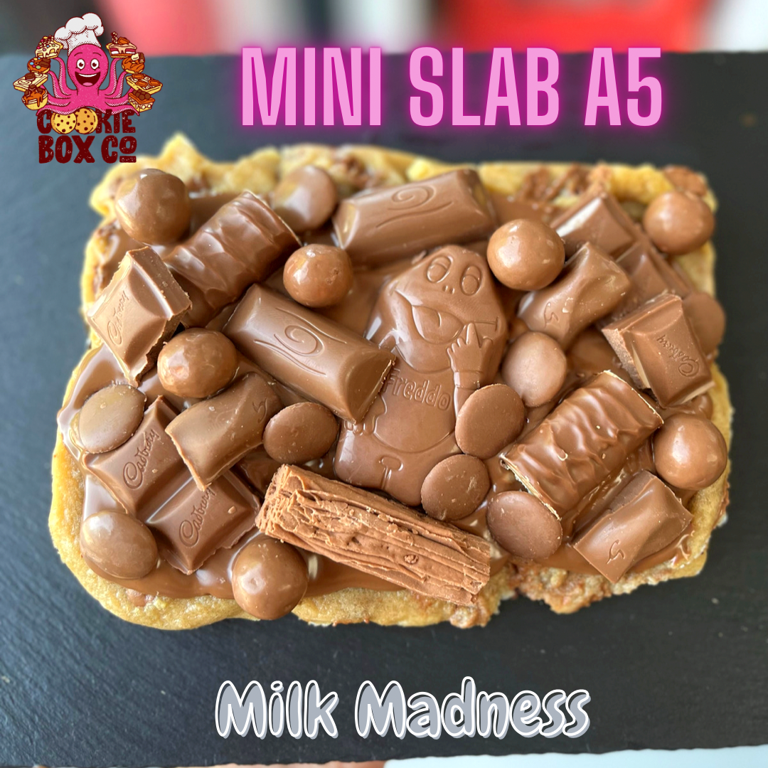 Milk Madness Mini Slab – Cookie Box Co