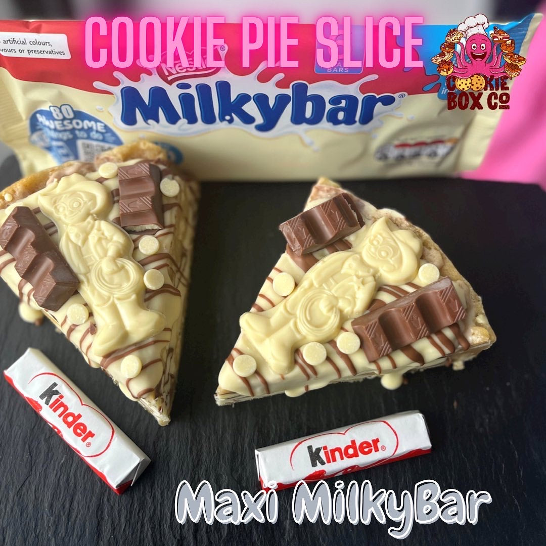 Maxi MilkyBar Slice – Cookie Box Co