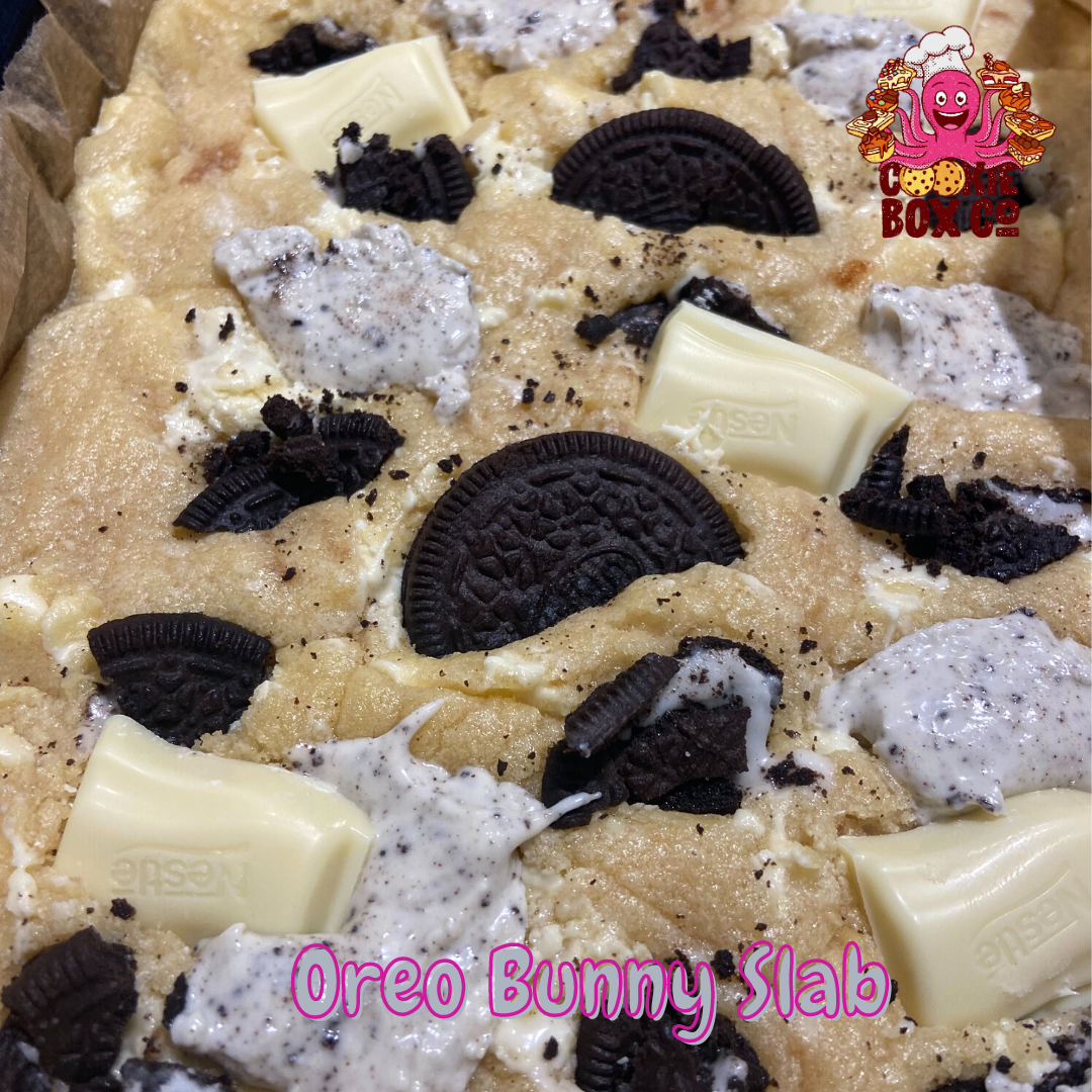 White Oreo Bunny Slab – Cookie Box Co