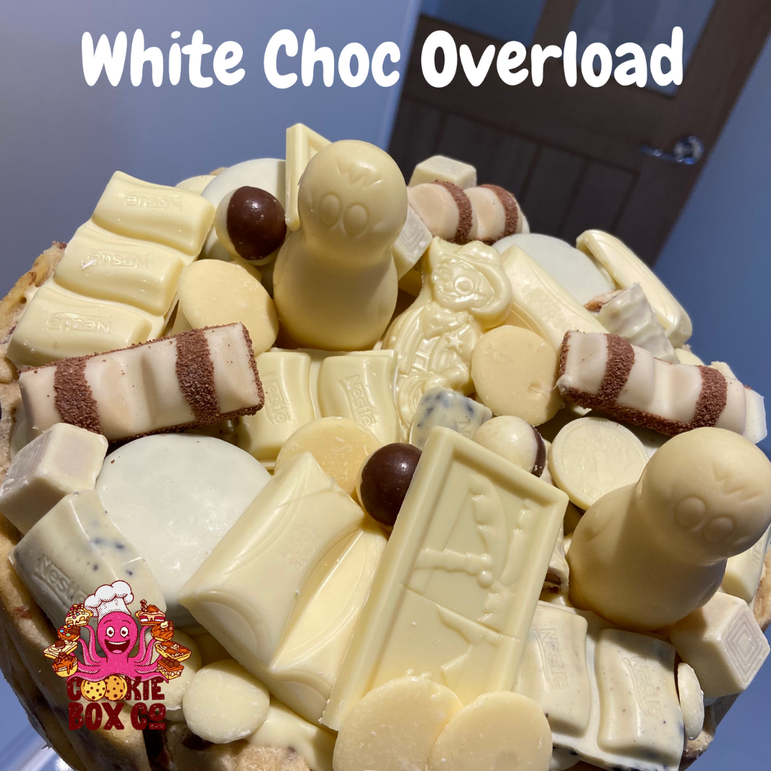 White Choc Overload Cookie Pie – Cookie Box Co