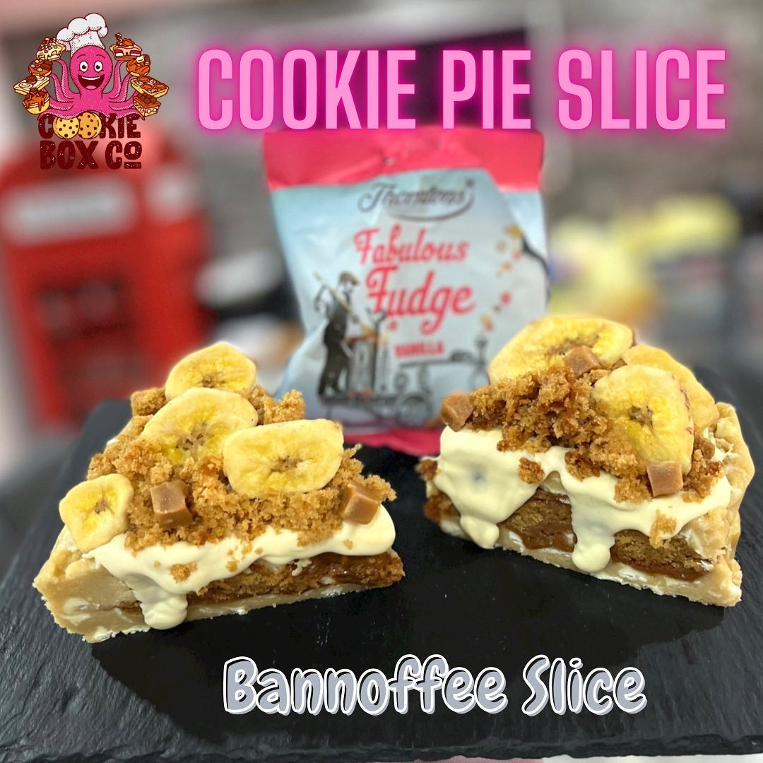 Bannoffee Cookie Pie Slice – Cookie Box Co