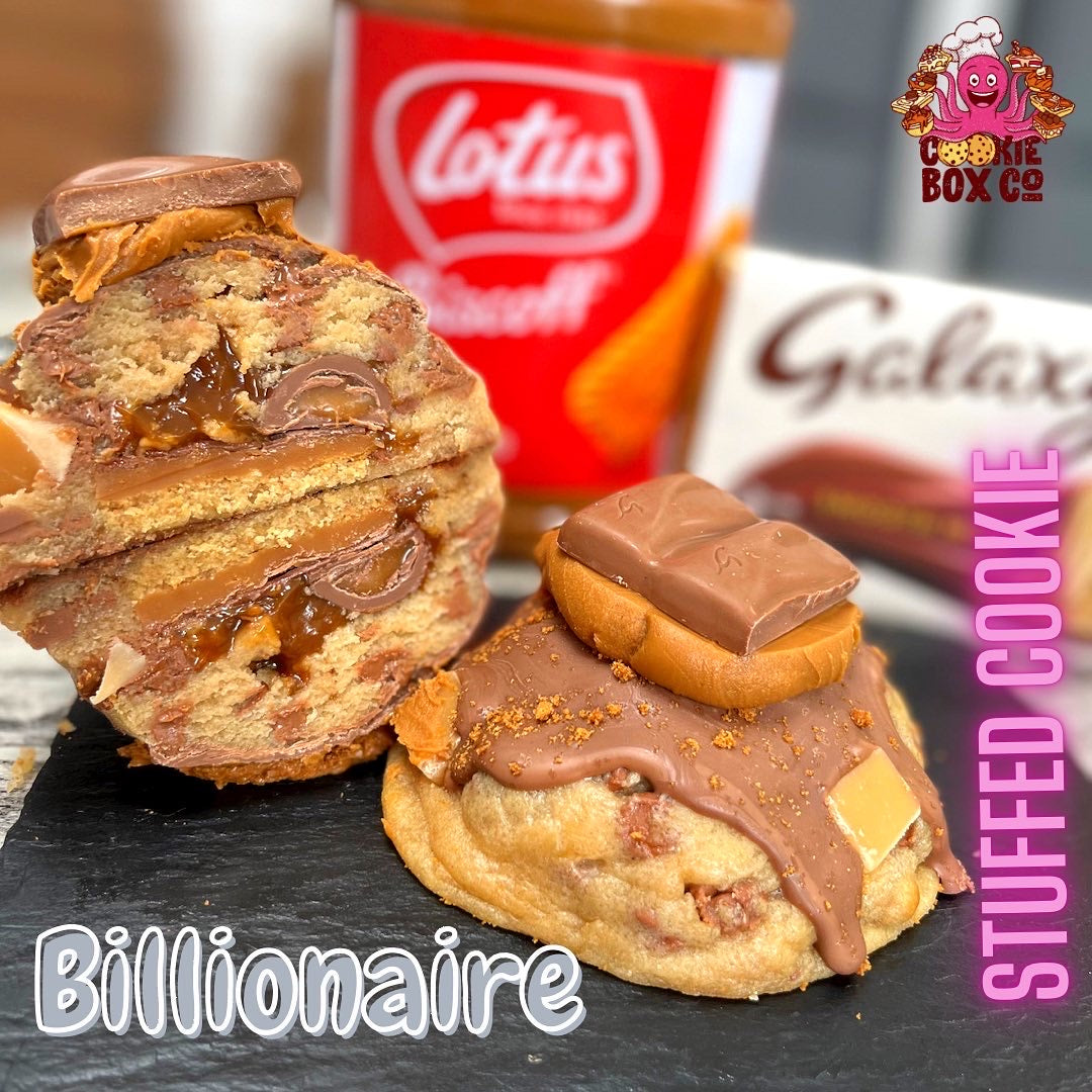 Billionaires Stuffed Cookie – Cookie Box Co