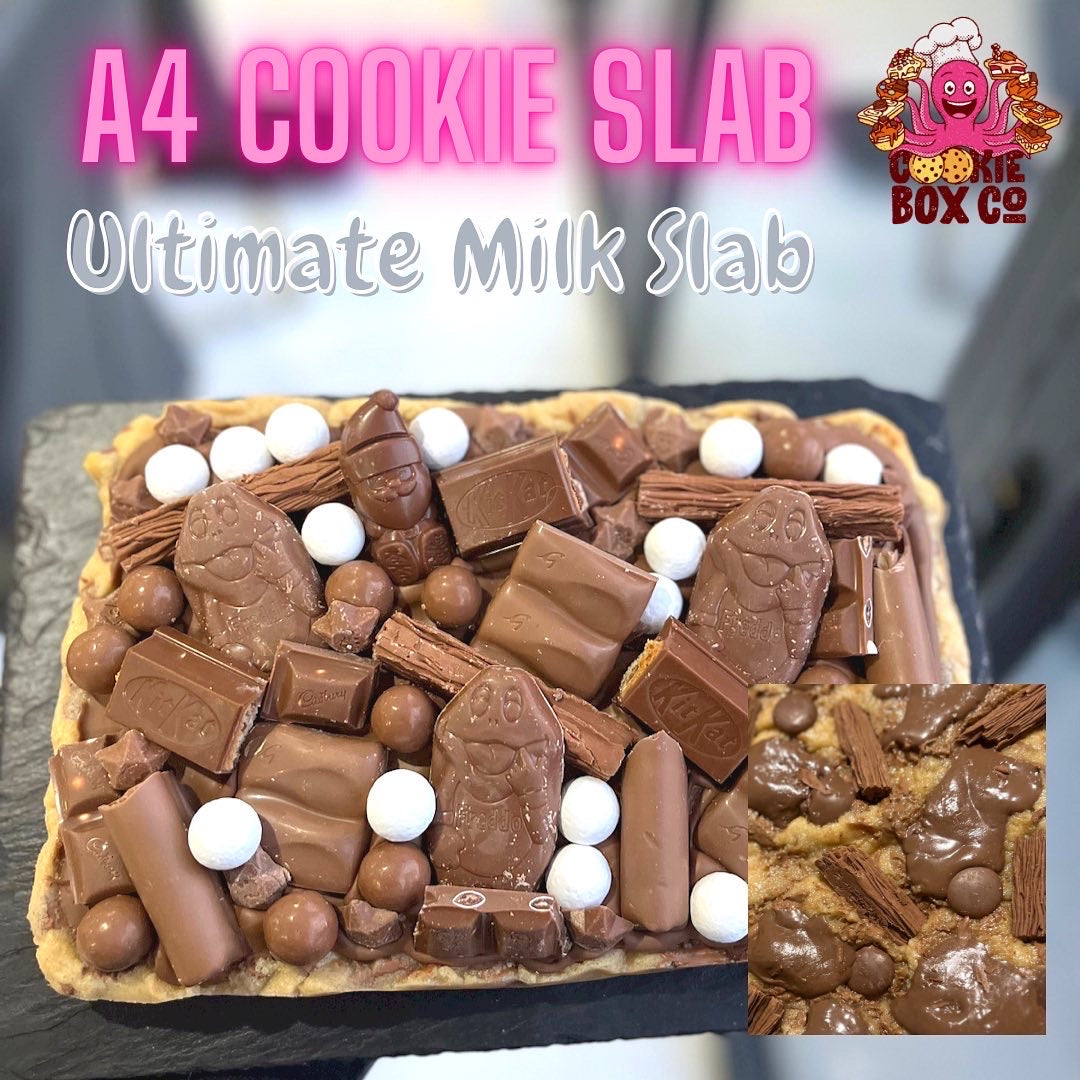 Ultimate Milk Choc Slab – Cookie Box Co