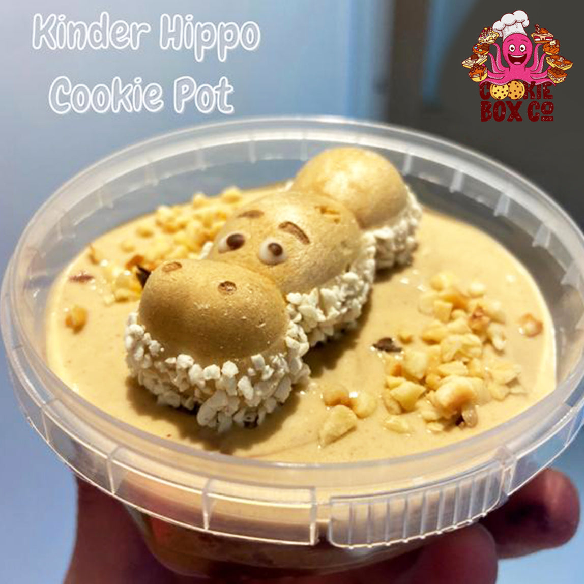 Kinder Hippo Cookie Dough Pot – Cookie Box Co